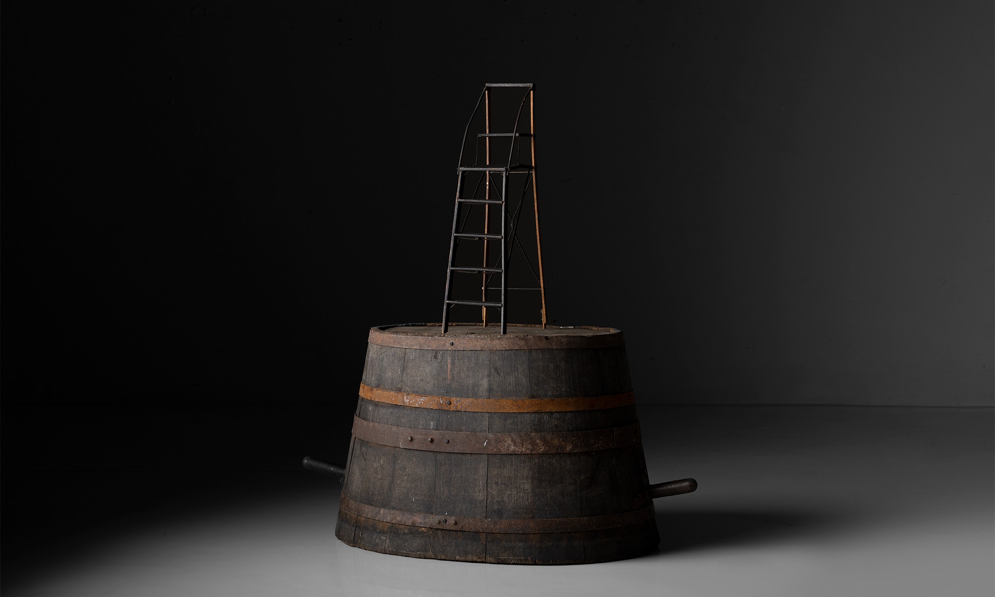 Salesman’s Sample Painters Ladder 20 inches tall / Vineyard Garden Bin ...