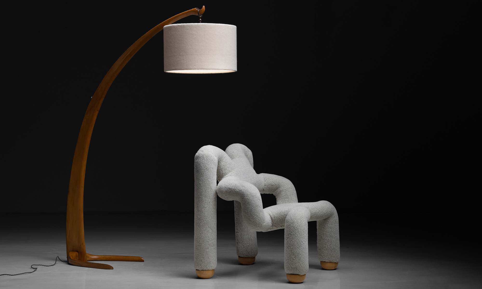 Arc Floor Lamp / Armchair by Terje Ekstrom :: Obsolete