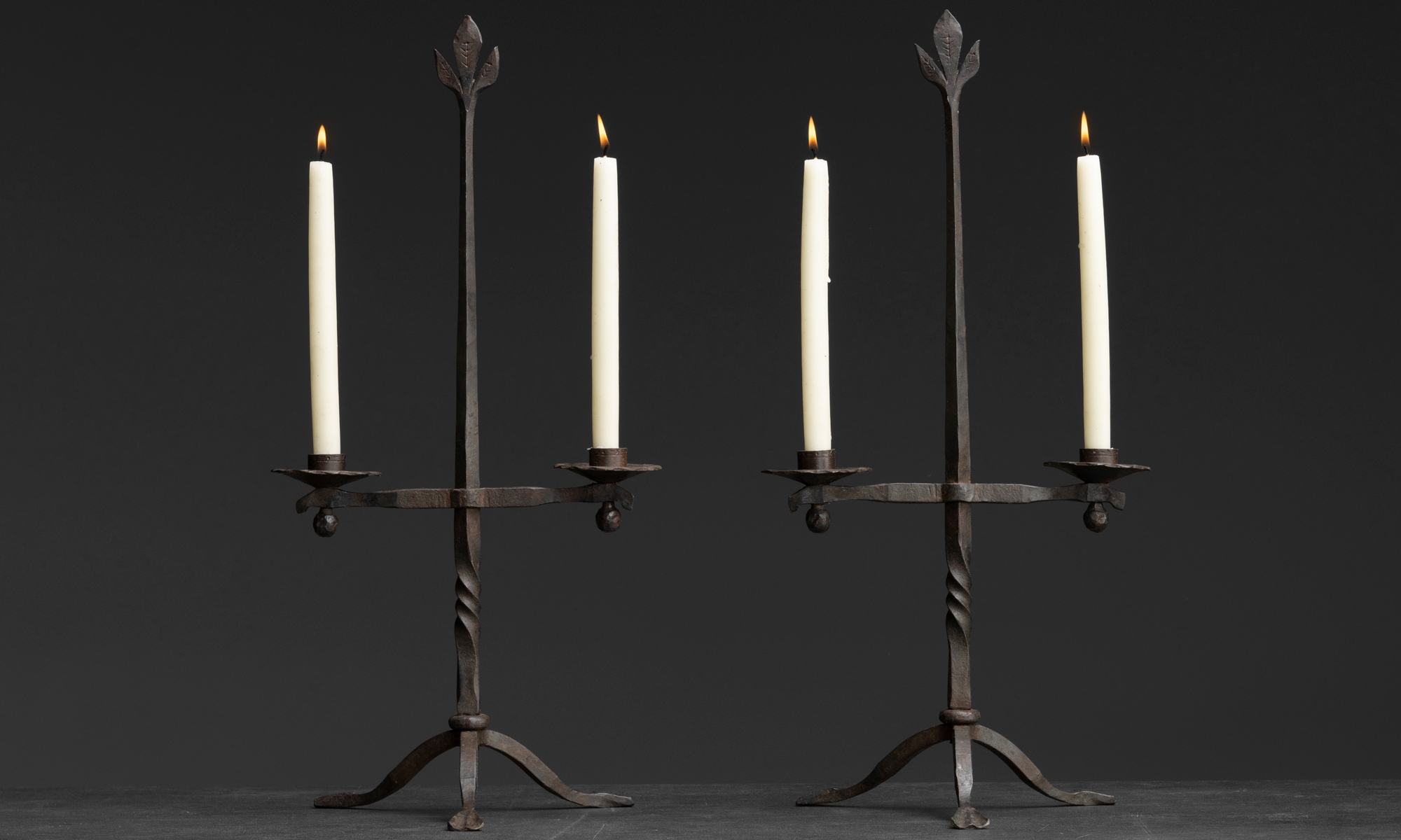 Iron Candlesticks :: Obsolete